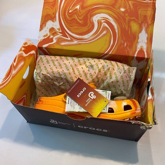 CROCS | Shoes | Brand New Honey Nut Cheerios Crocs Classic Clogs ...
